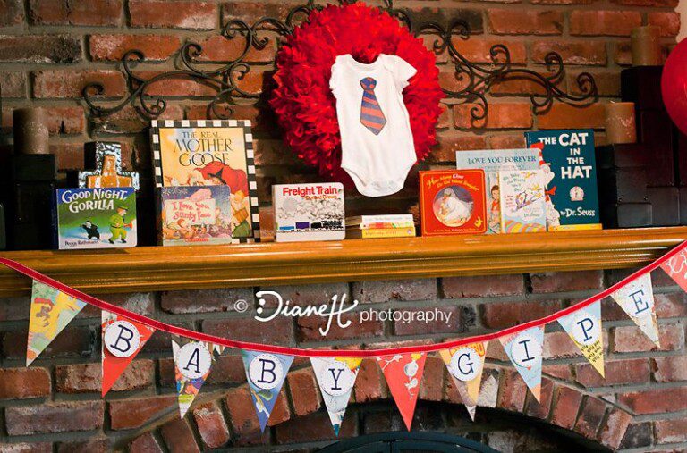 Build A Library Baby Boy Baby Shower {Kansas City, Missouri Baby Shower ...